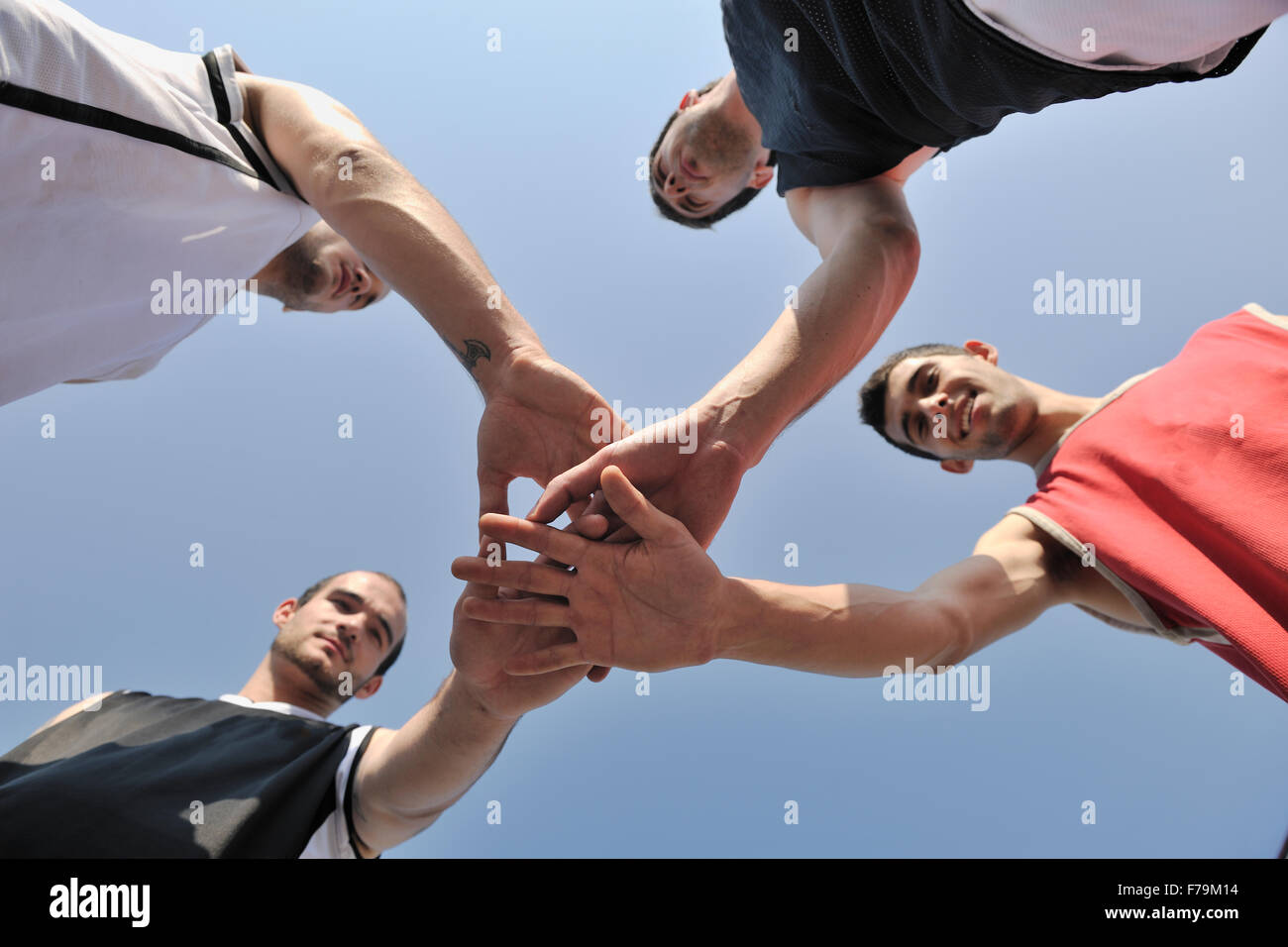 Group portrait street basketball team hi-res stock photography and ...