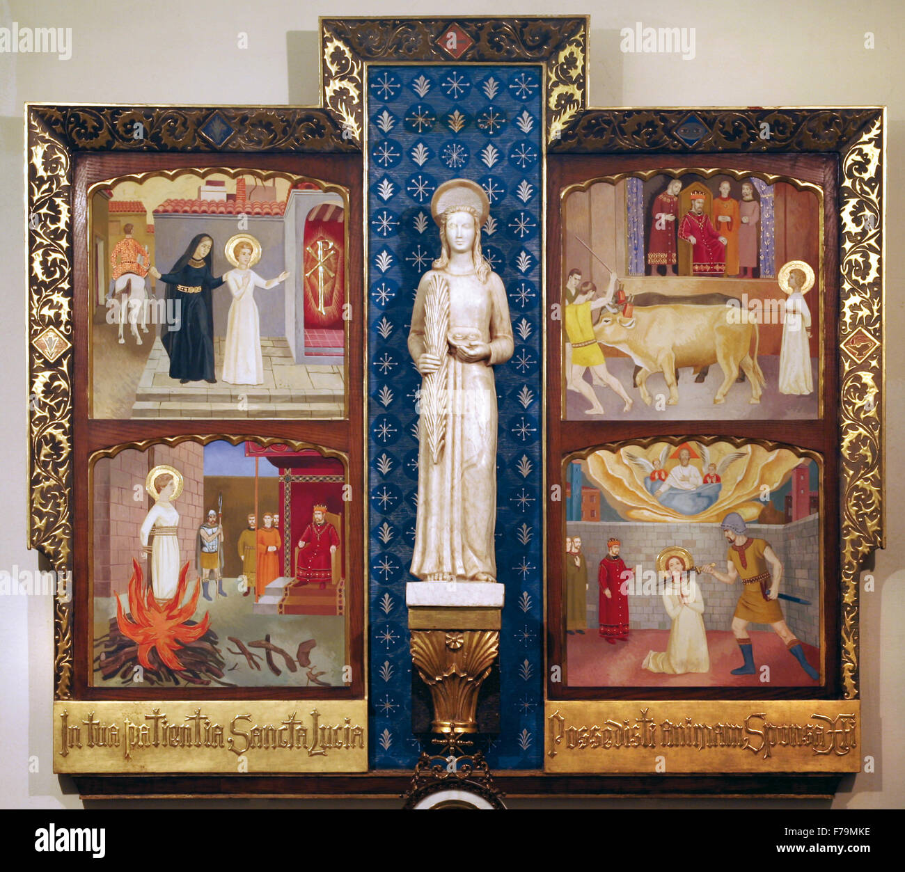 Retable de santa lucia hi-res stock photography and images - Alamy