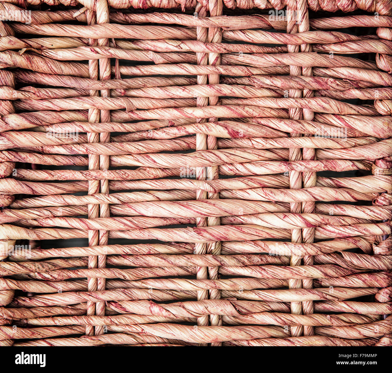 Background of the red wicker basket Stock Photo - Alamy