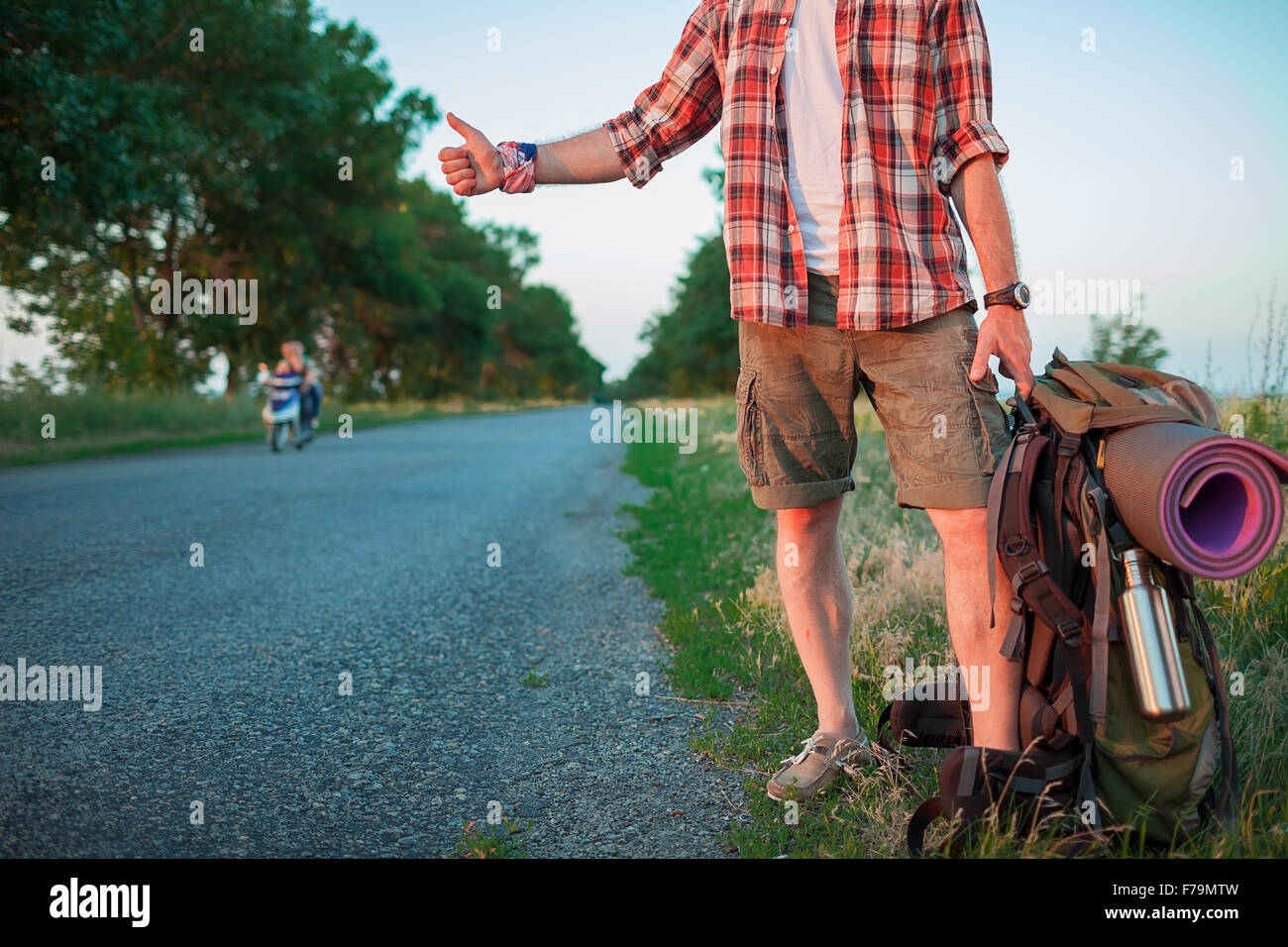 Hitchhiking hi-res stock photography and images - Alamy