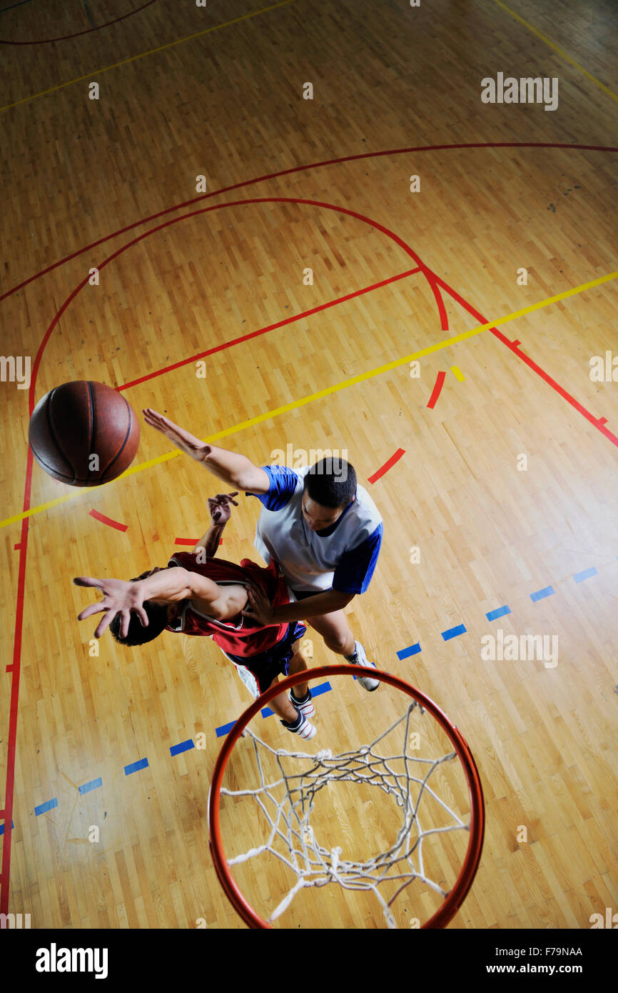 competition cencept with people who playing and exercise basketball ...