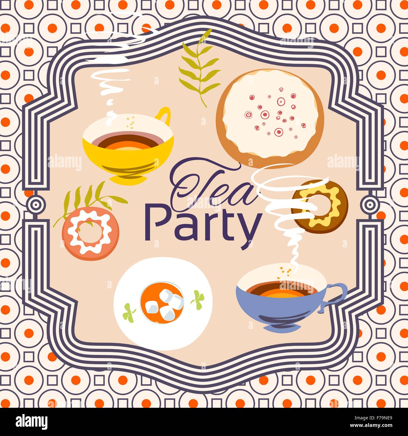 Wonderland Tea Party Background