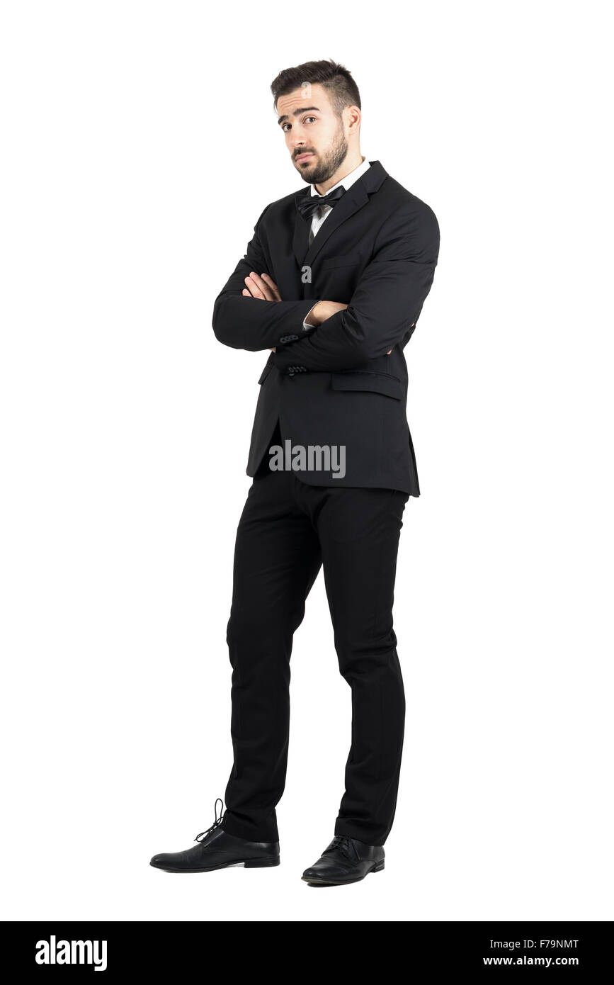 Defensive arms crossed hi-res stock photography and images - Alamy