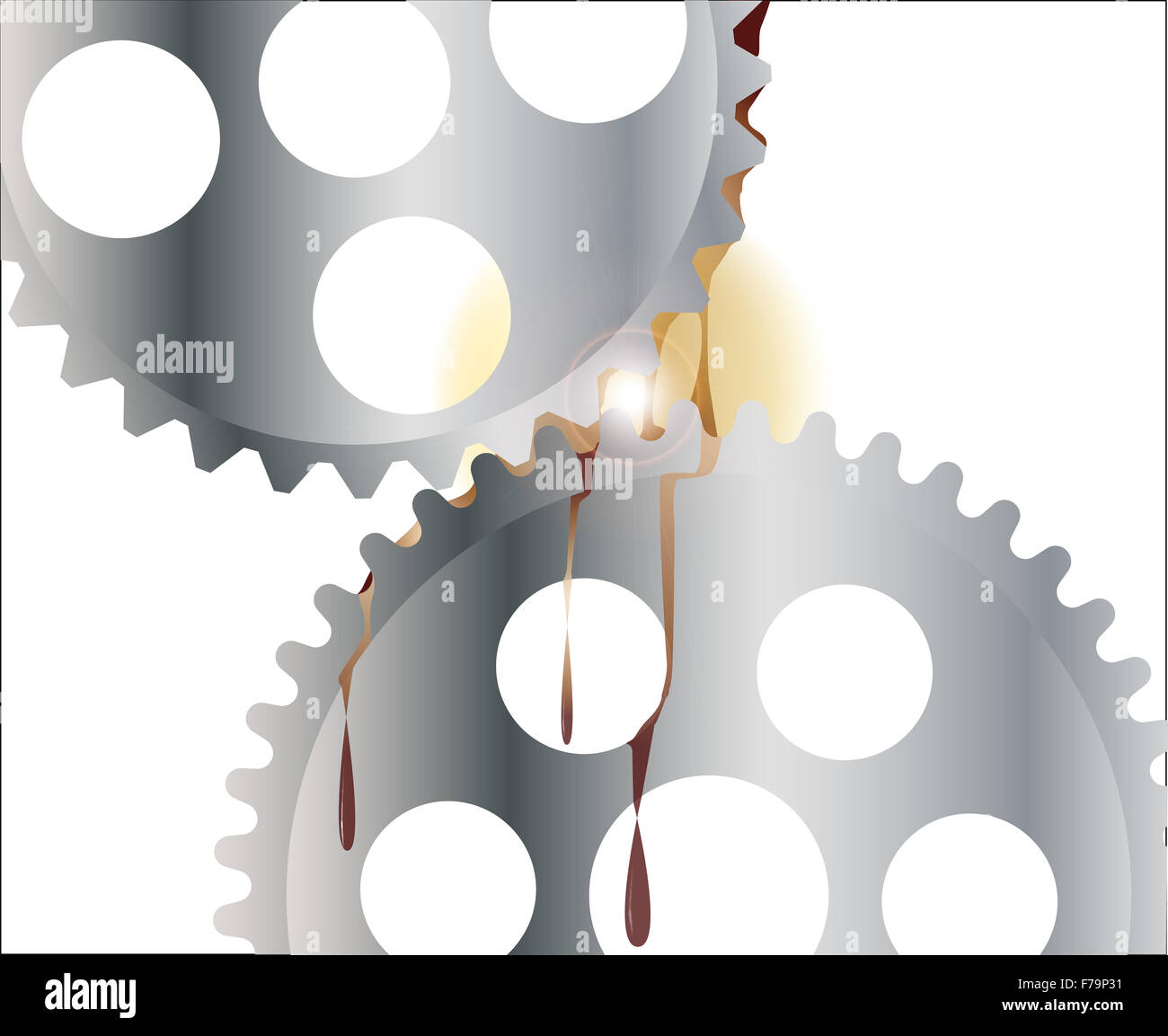 Interlocking gears hi-res stock photography and images - Alamy