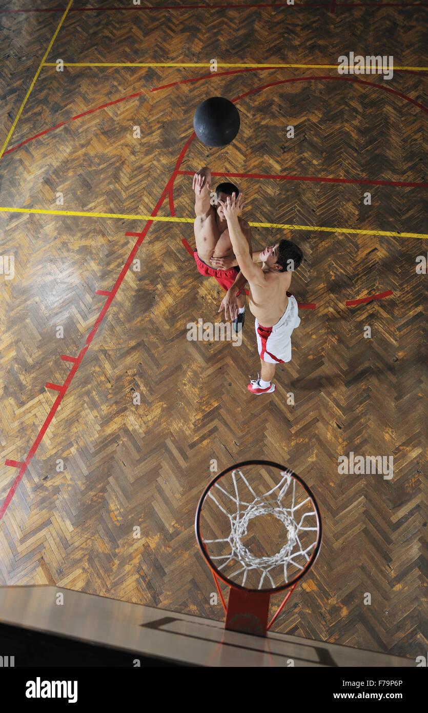 young and healthy people man have recreation and training exercise ...