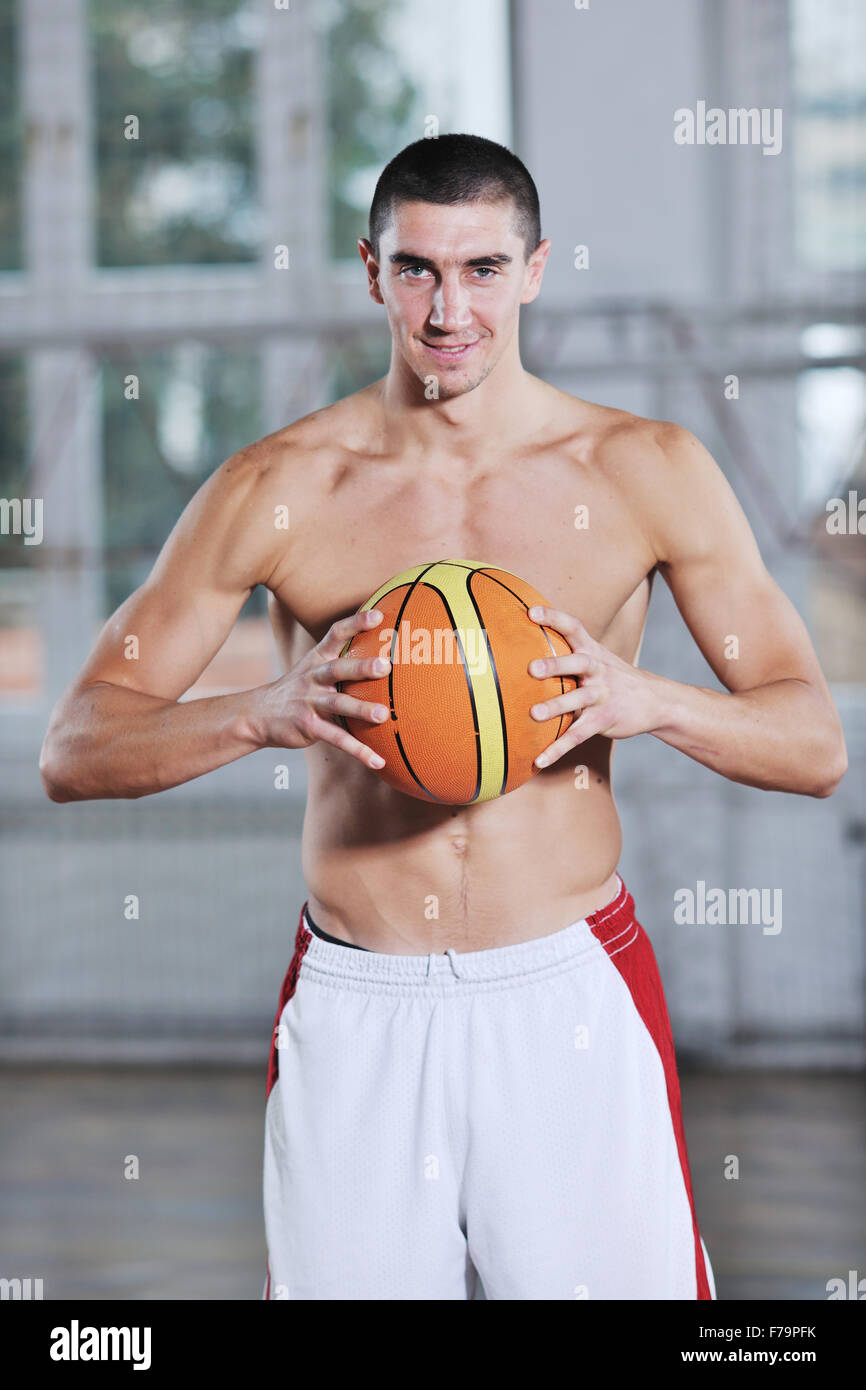 young and healthy people man have recreation and training exercise ...