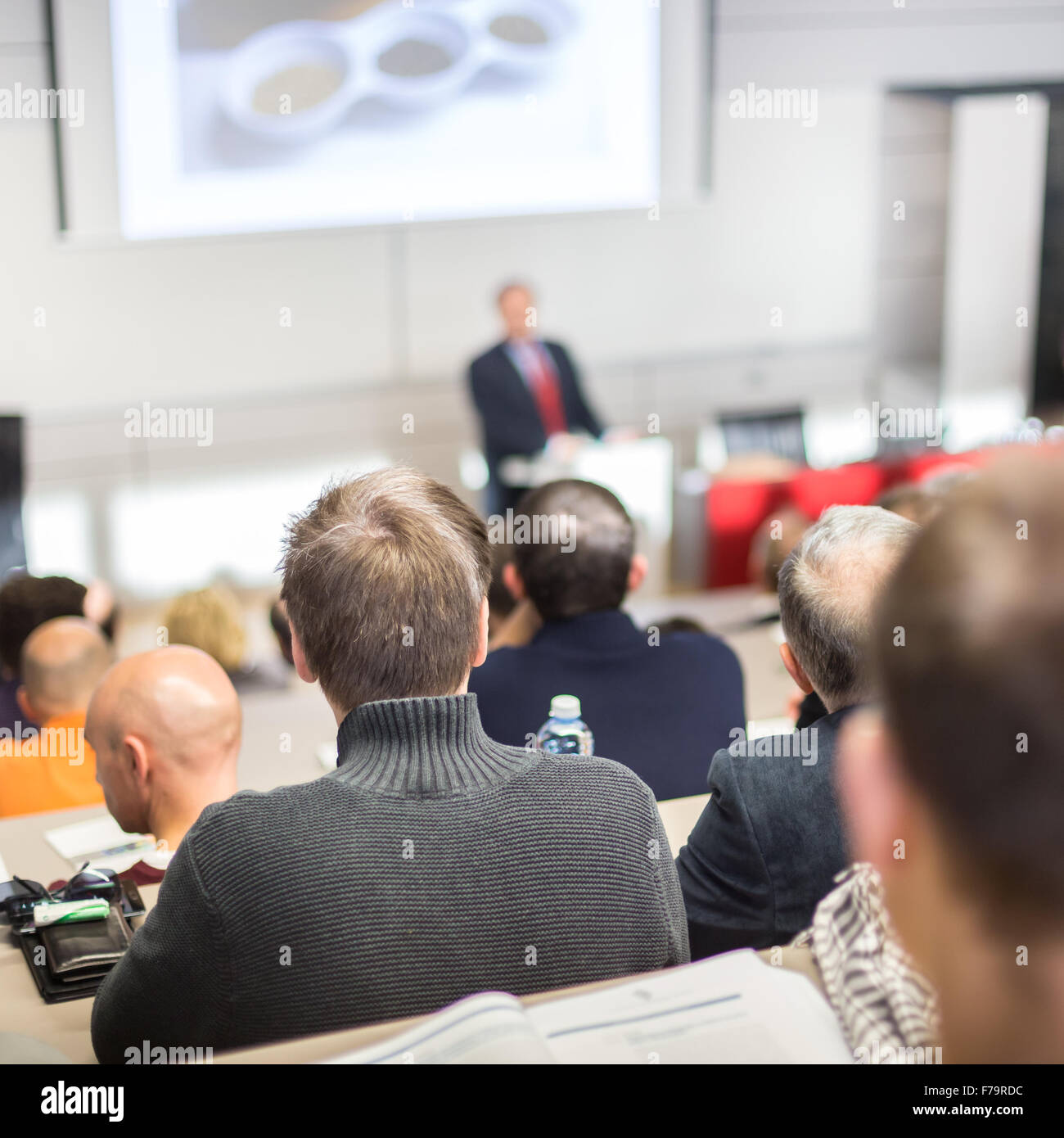 Speaker at Business Conference and Presentation Stock Photo - Alamy