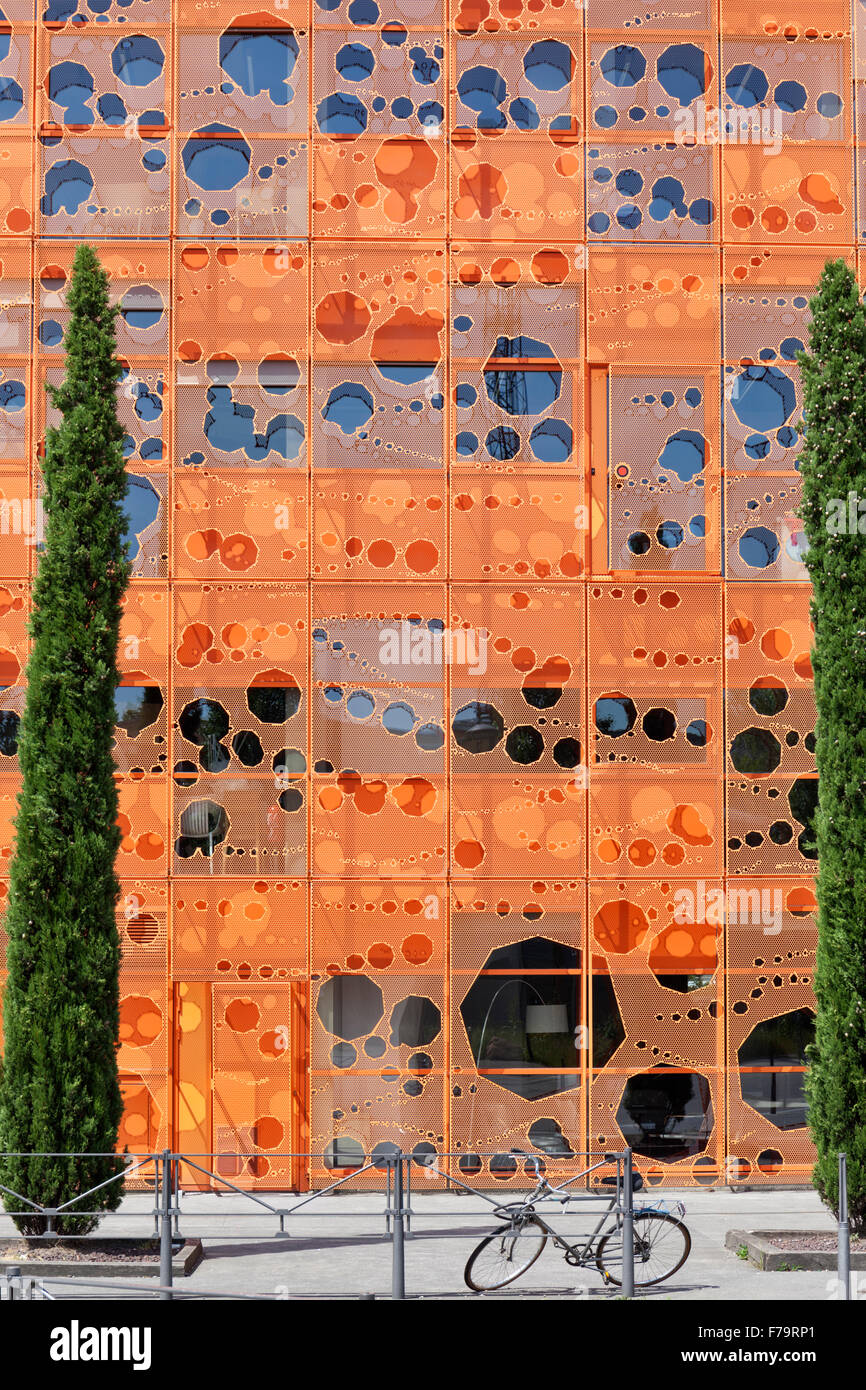 Lyon confluence cube hi-res stock photography and images - Alamy