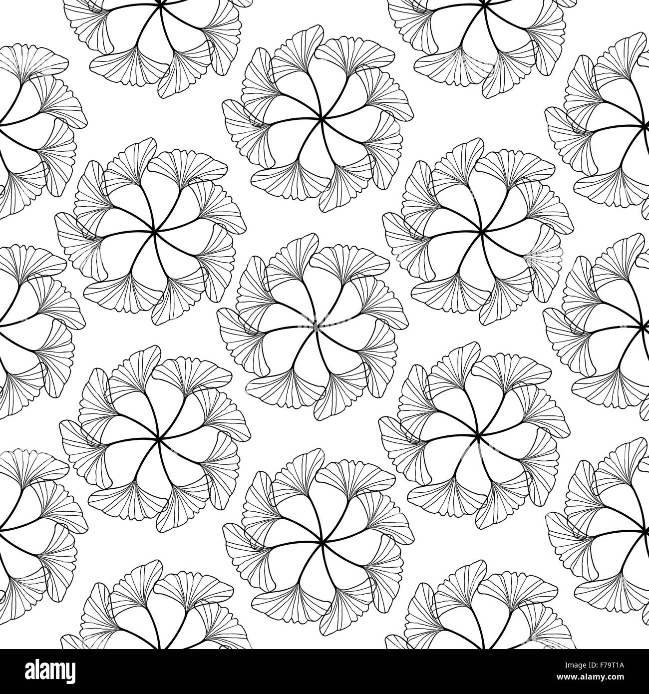 Gingko tree botanical illustration hi-res stock photography and images ...