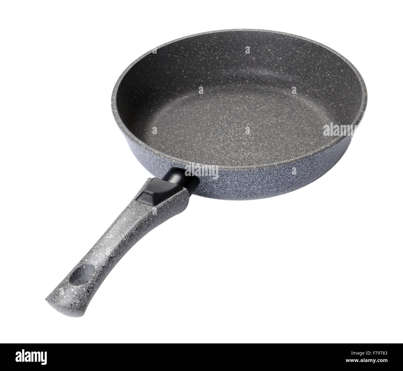 Frying pan with a granite non-stick coating Stock Photo - Alamy