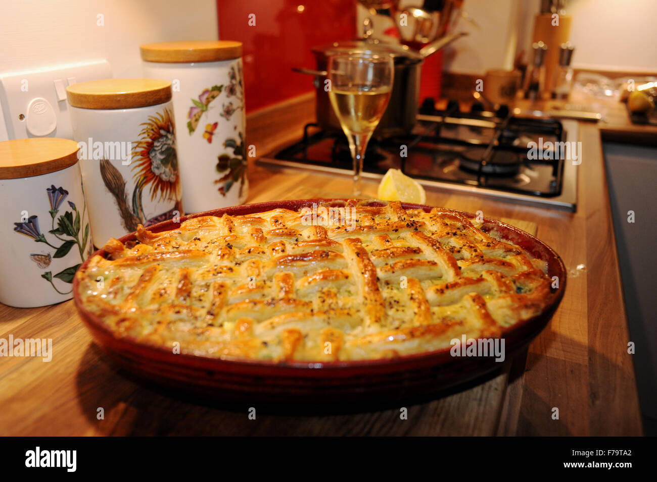 Puff pastry latice hi-res stock photography and images - Alamy