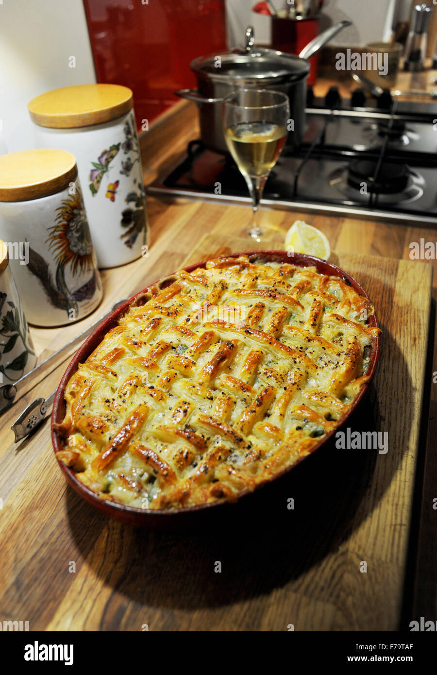 Puff pastry latice hi-res stock photography and images - Alamy