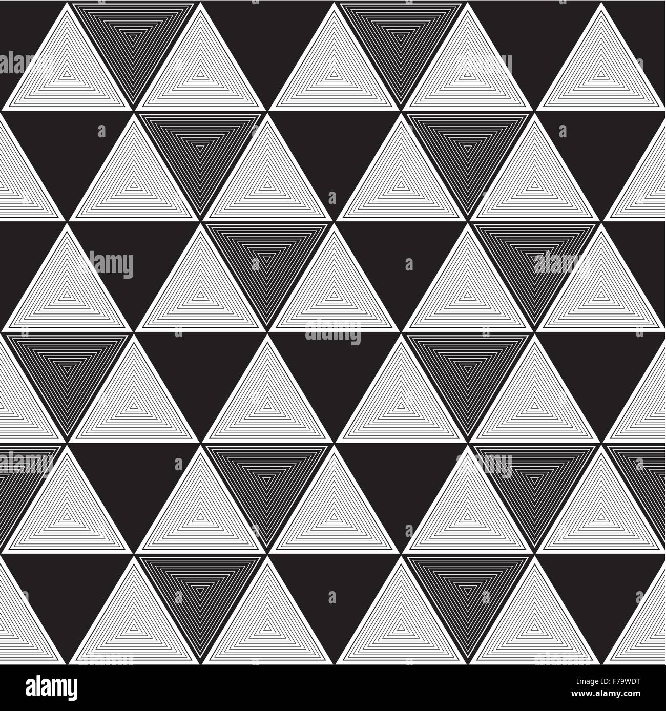 Black Triangle Pattern High Resolution Stock Photography and Images - Alamy