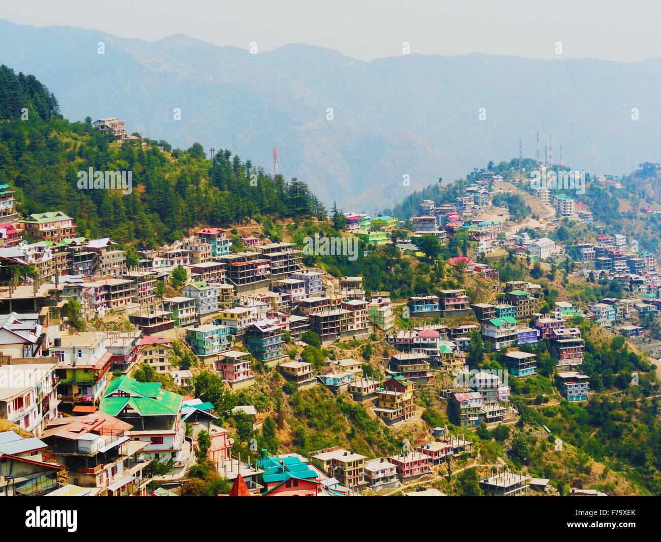 Shimla city hi-res stock photography and images - Alamy
