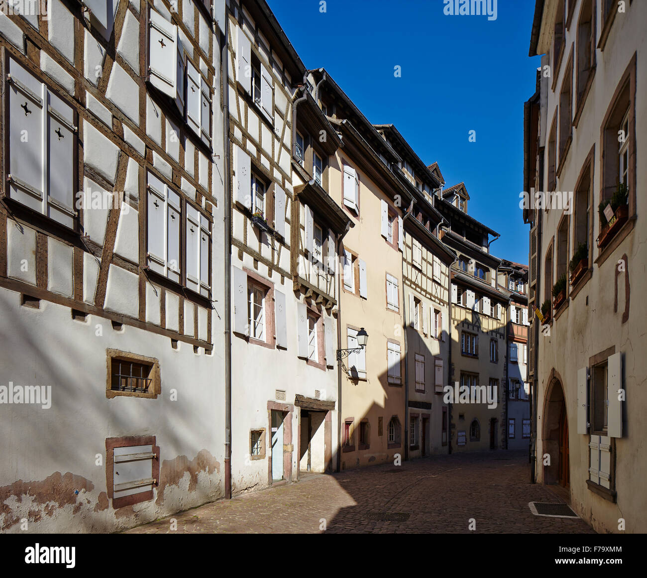 Colmar framework houses Stock Photo - Alamy