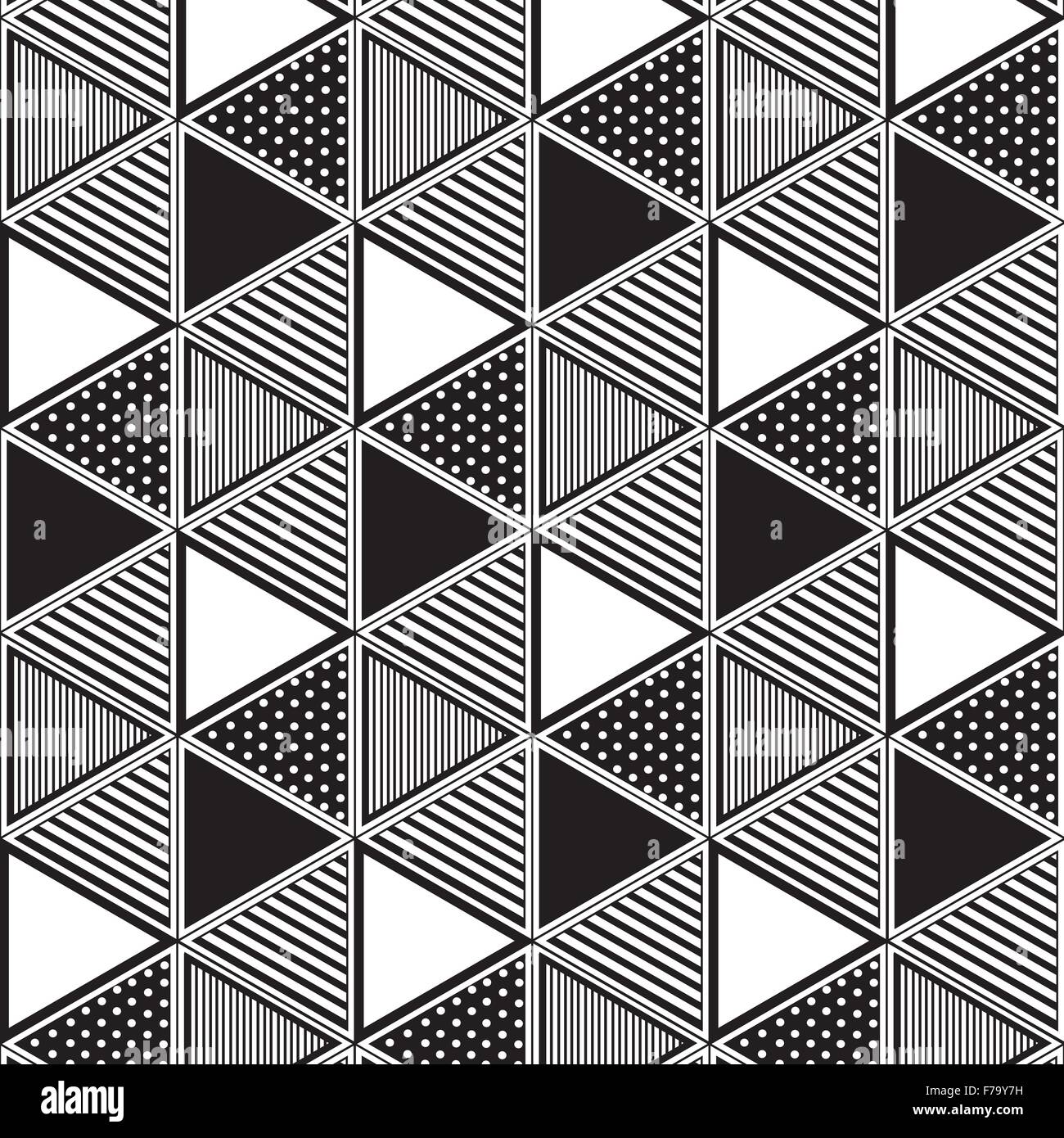 Triangle pattern seamless mixed background Stock Vector Image & Art - Alamy
