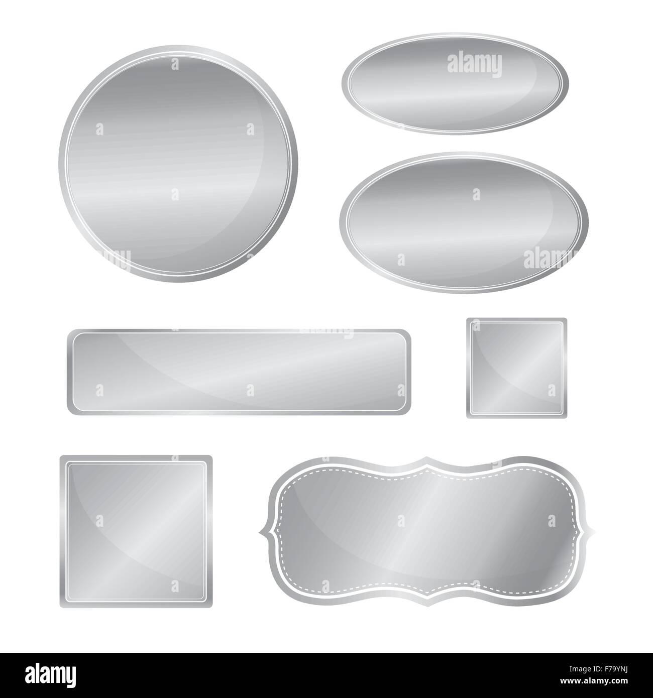 Silver color Stock Vector Images - Alamy