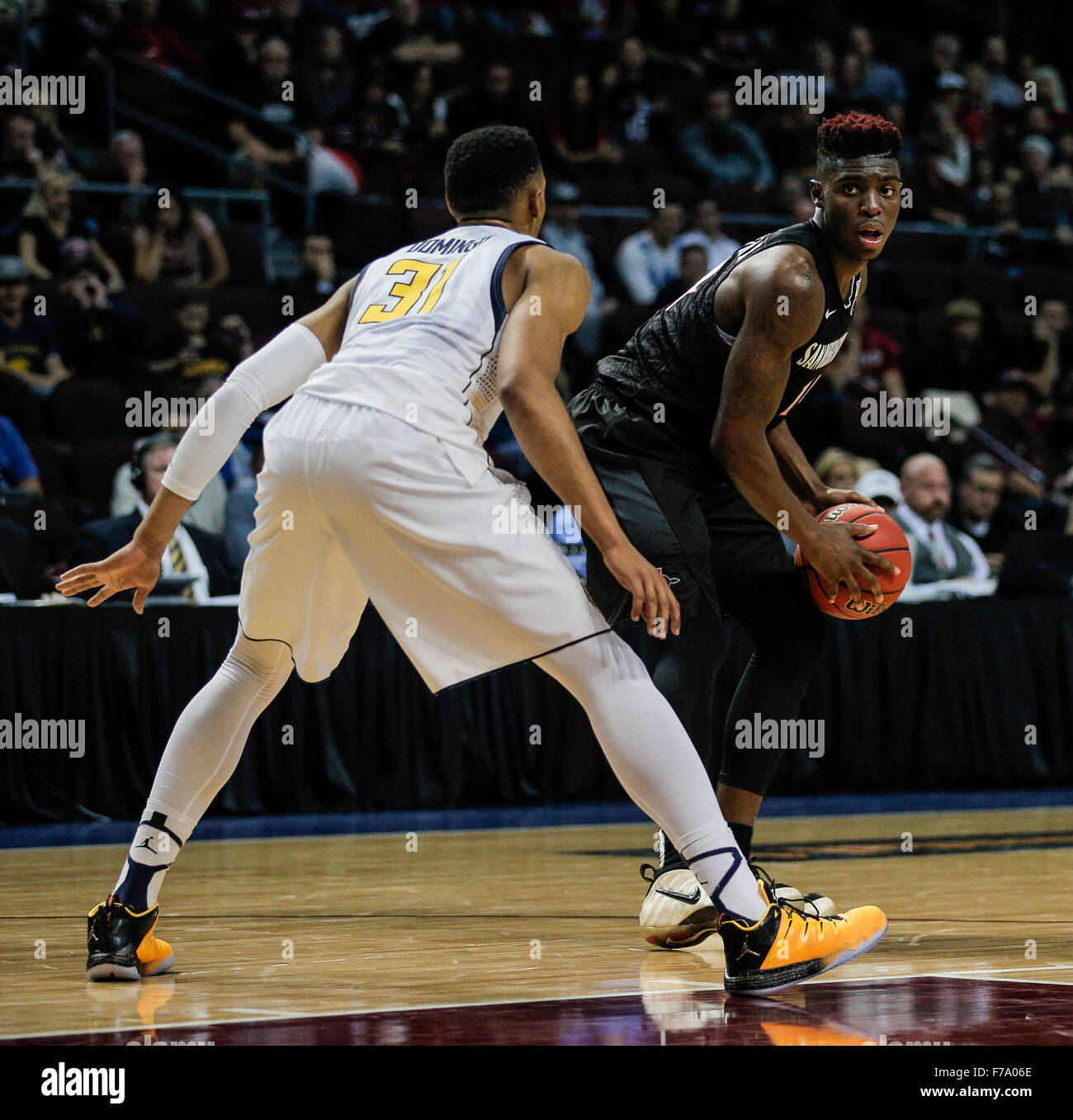 Las Vegas, Nevada, USA. 26th Nov, 2015. San Diego State F # 14 Zylan ...