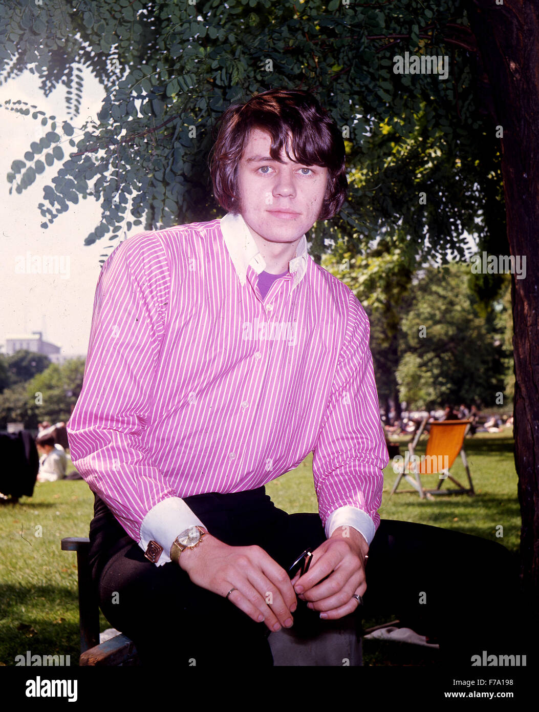 THE MOVE UK pop group in 1967 with Bev Bevan Stock Photo - Alamy