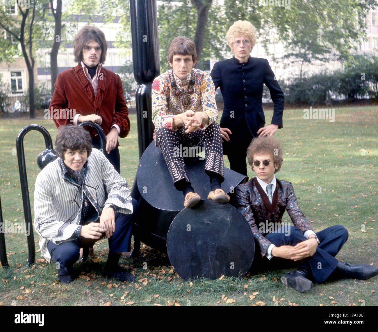 THE MOVE UK pop group in Hyde Park, London, in September 1967. From ...