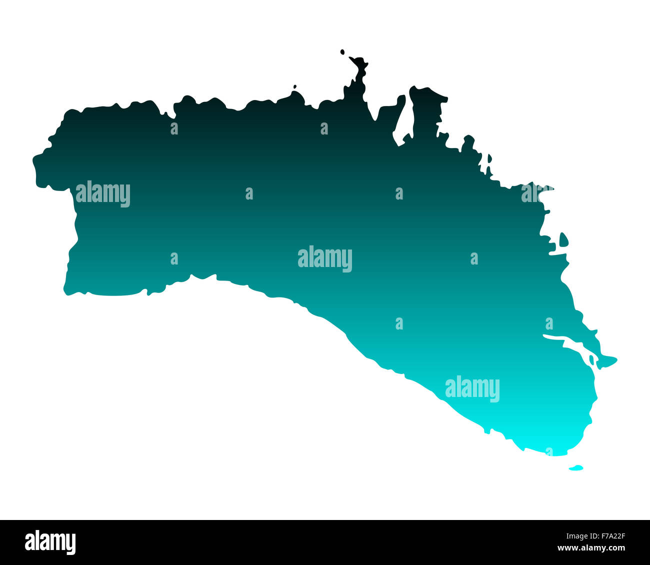 Map of Menorca Stock Photo - Alamy