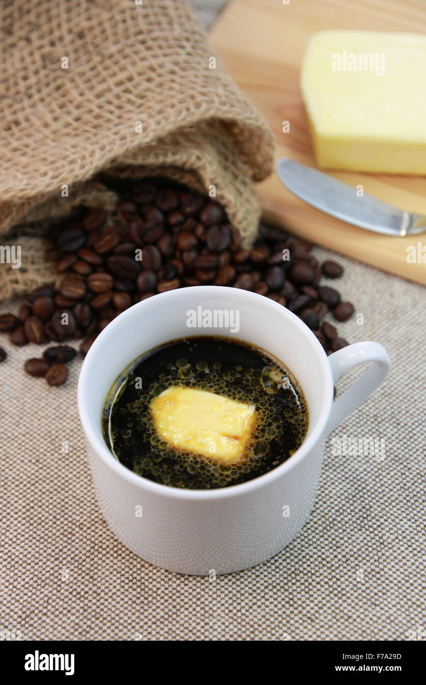 Butter coffee hi-res stock photography and images - Alamy