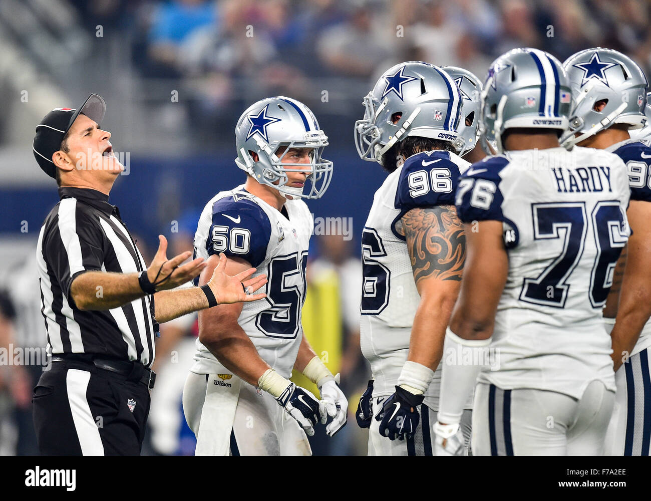 Arlington, Texas, USA. 26th November, 2015.Dallas Cowboys outside ...