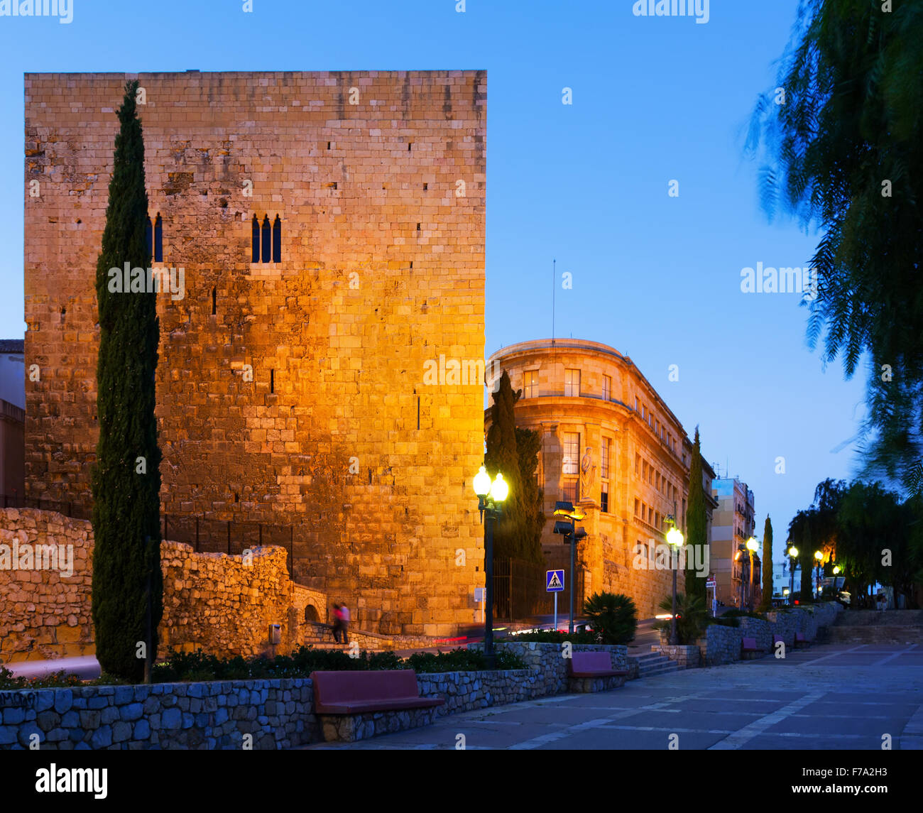 Palace of pretori roma tarragona hi-res stock photography and images ...