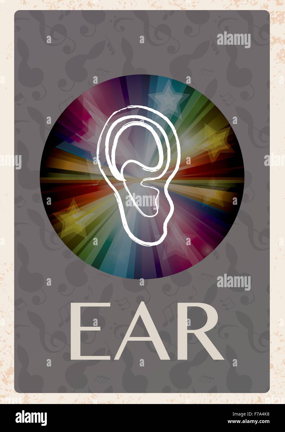 Ear vector vectors hi-res stock photography and images - Alamy