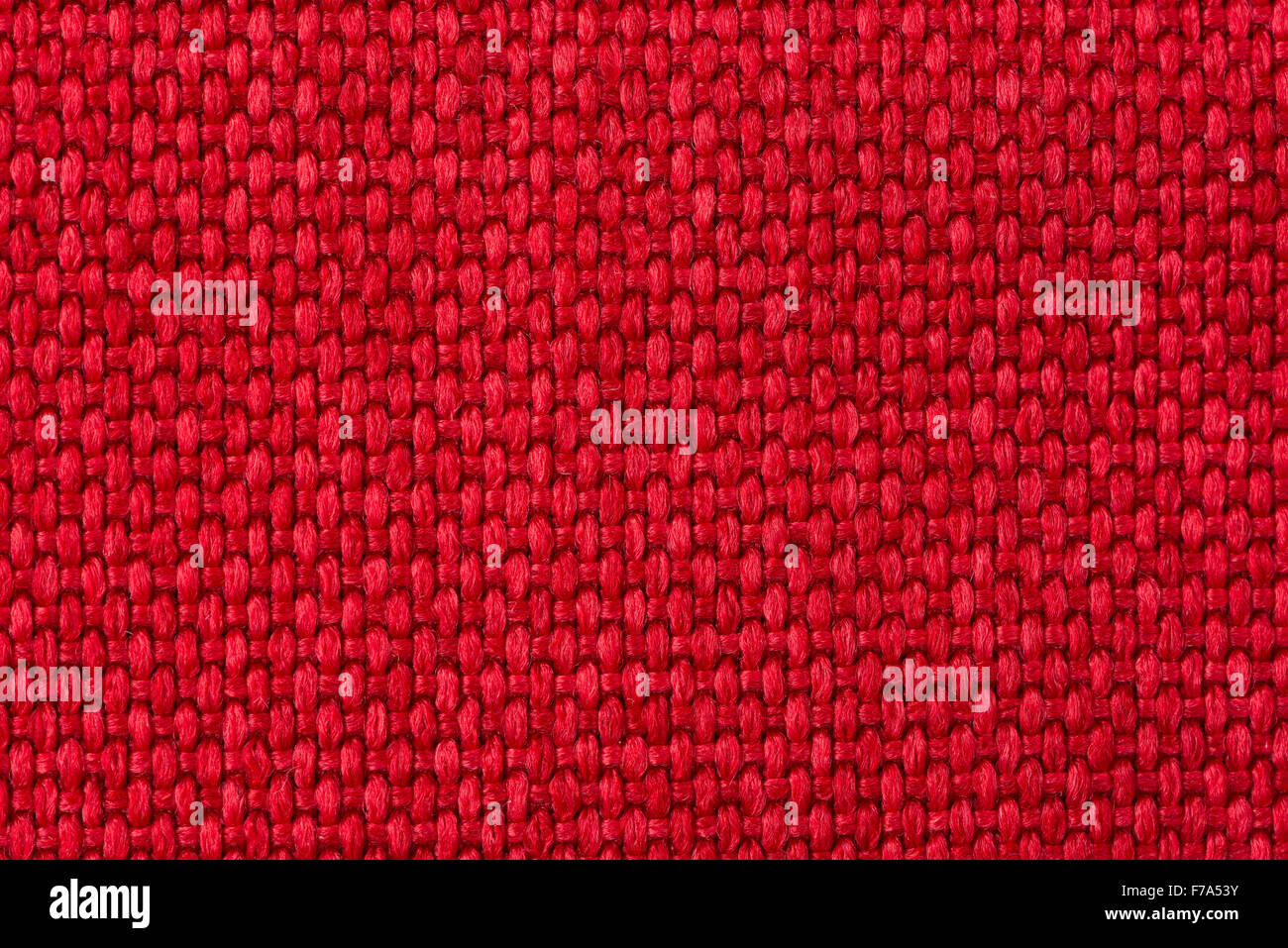 Closeup detail of red woven texture background Stock Photo - Alamy