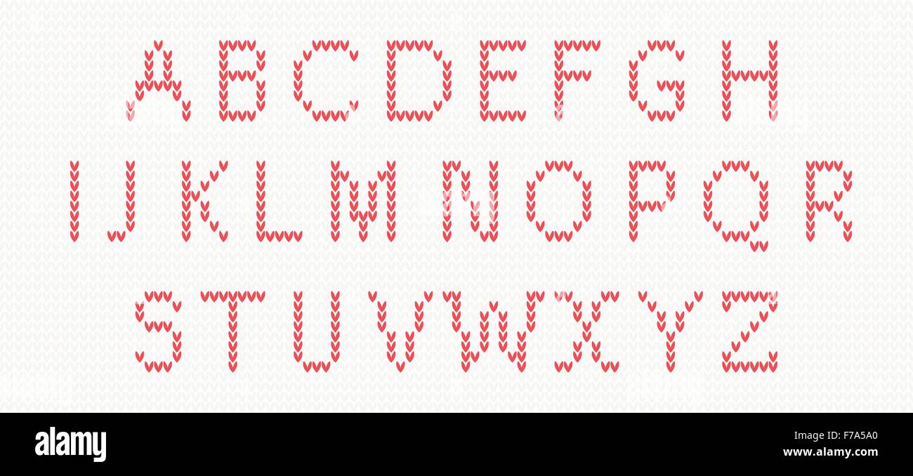 Red color font hi-res stock photography and images - Alamy