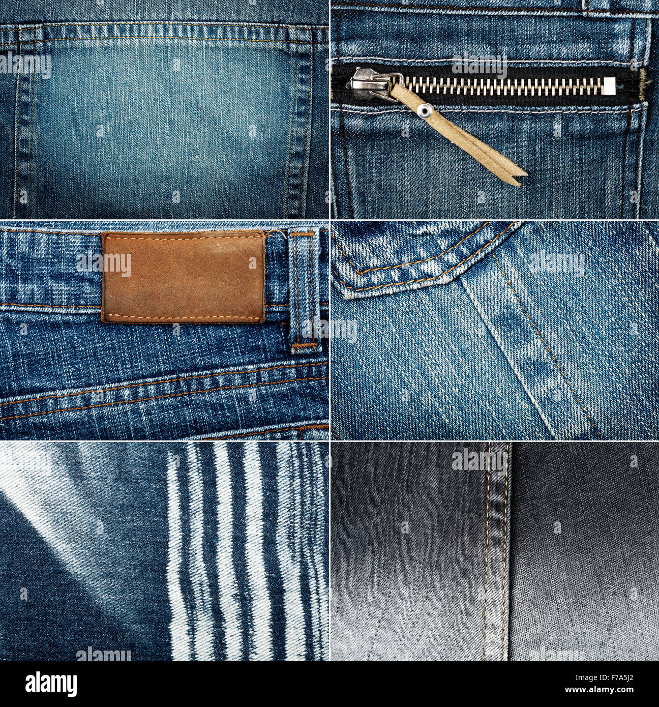 Big size set of jeans textures backgrounds Stock Photo - Alamy