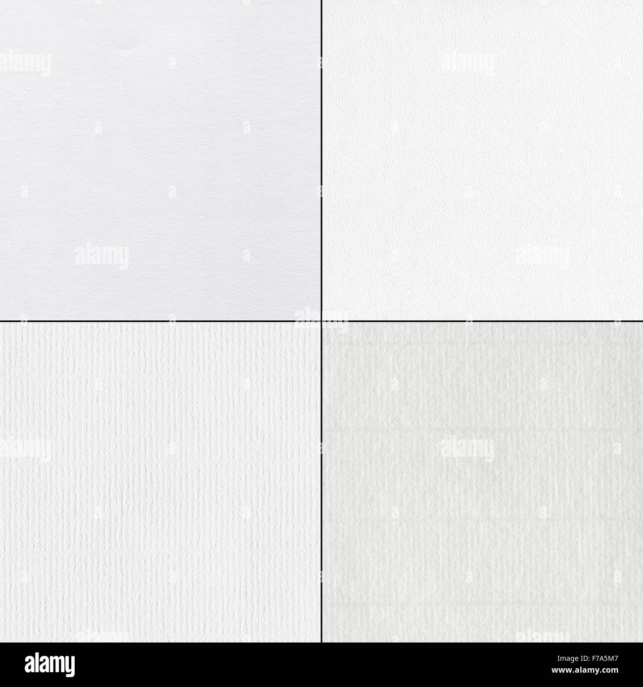 Set of watercolor paper textures Stock Photo - Alamy