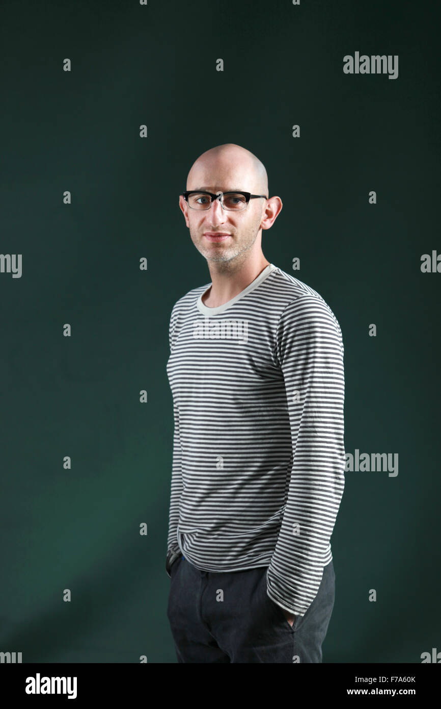 A portrait of Luke Williams in Charlotte Square Gardens during The ...