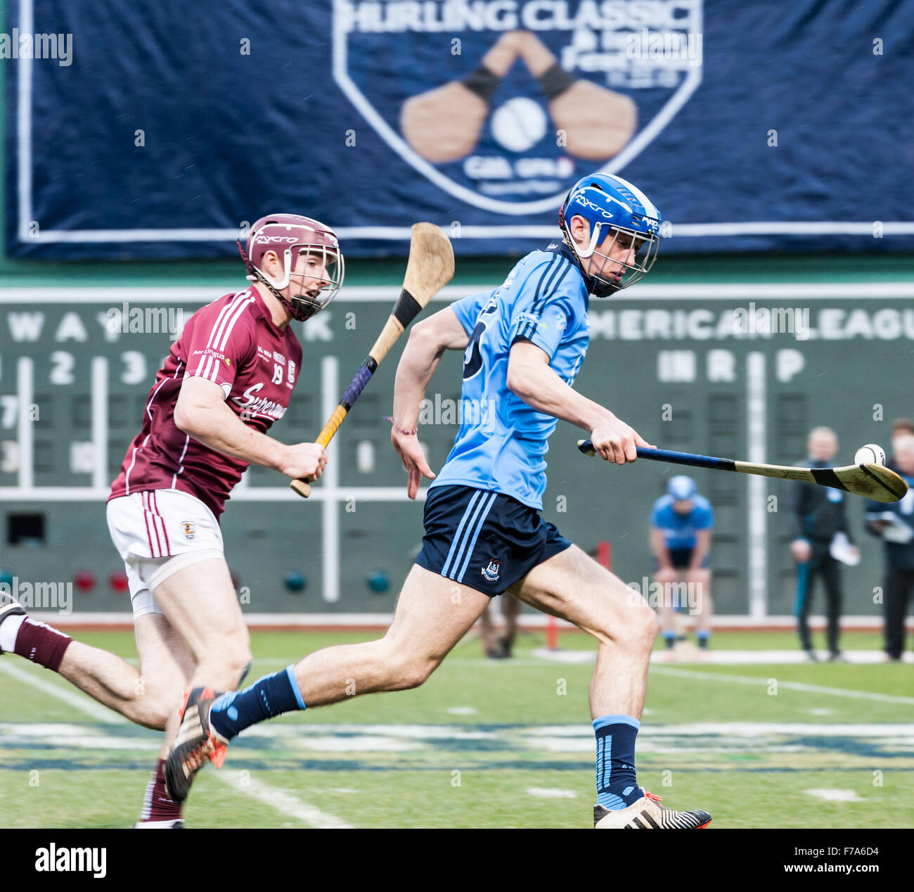 Hurling game during the AIG Fenway Hurling Classic & Irish Heritage ...