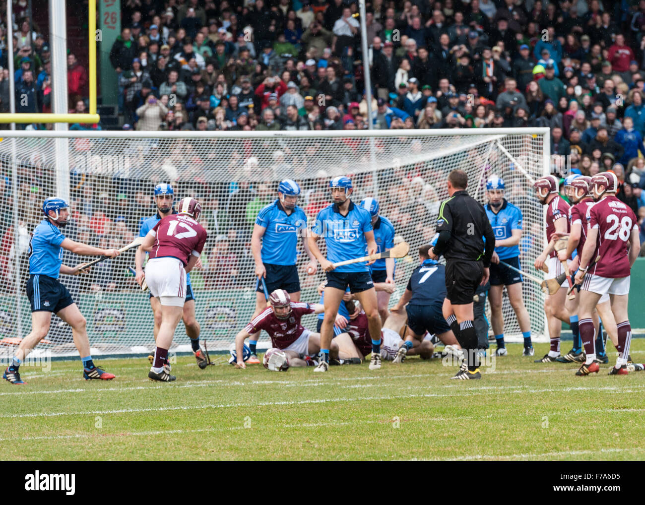 Hurling game during the AIG Fenway Hurling Classic & Irish Heritage ...