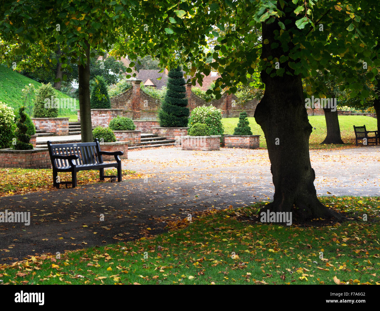 Castle Park in Colchester Essex England Stock Photo - Alamy