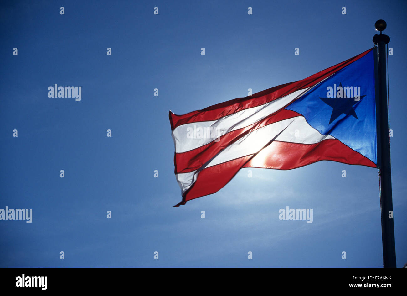 Puerto rico flag hi-res stock photography and images - Alamy