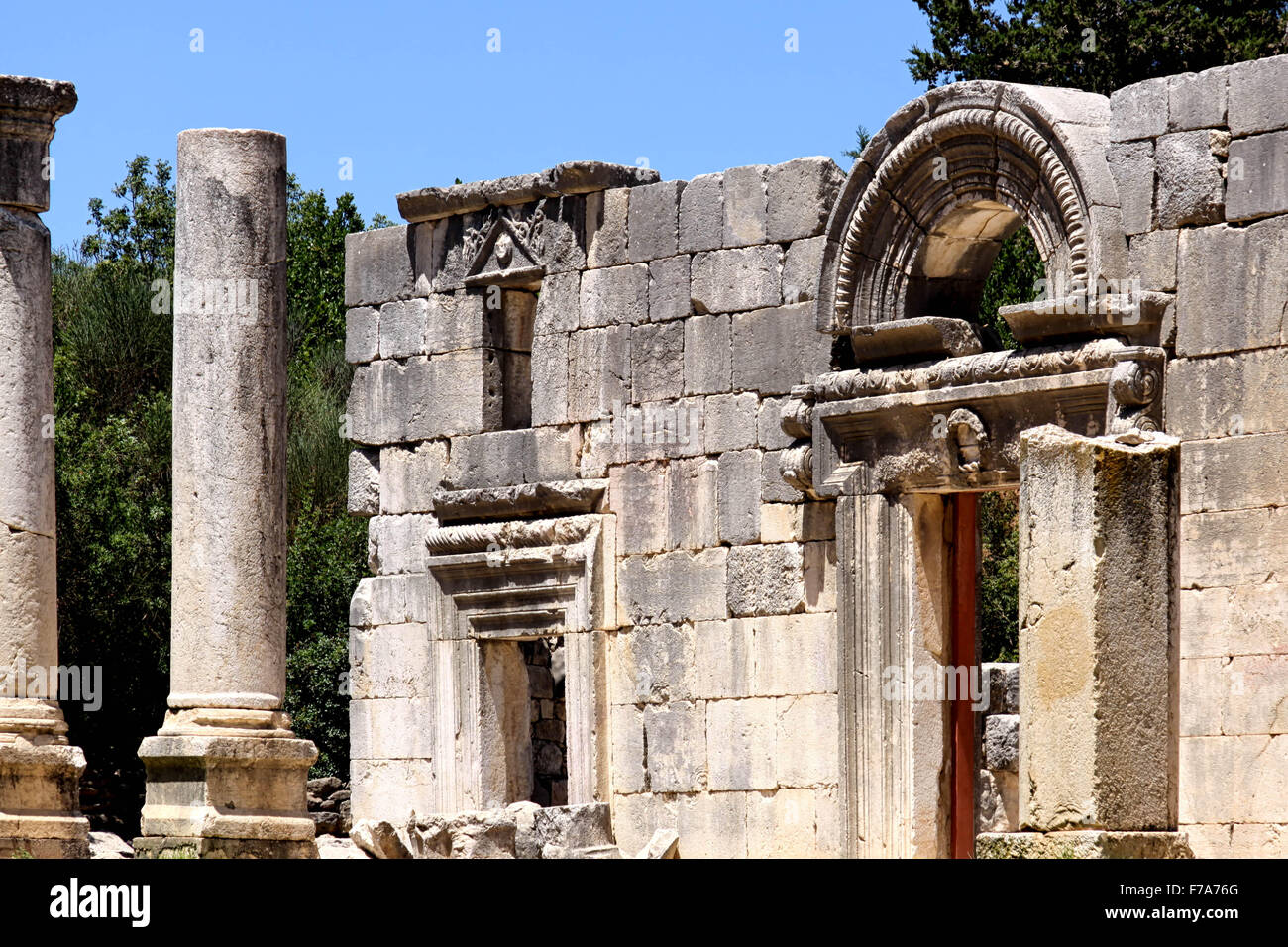 I was able to go to Bar'am National Park in Israel where they have ...