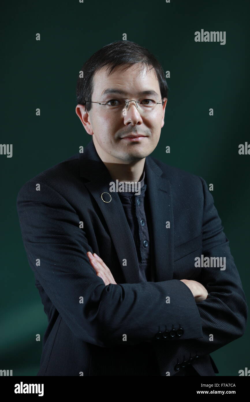 A portrait of Shaun Tan in Charlotte Square Gardens during The ...