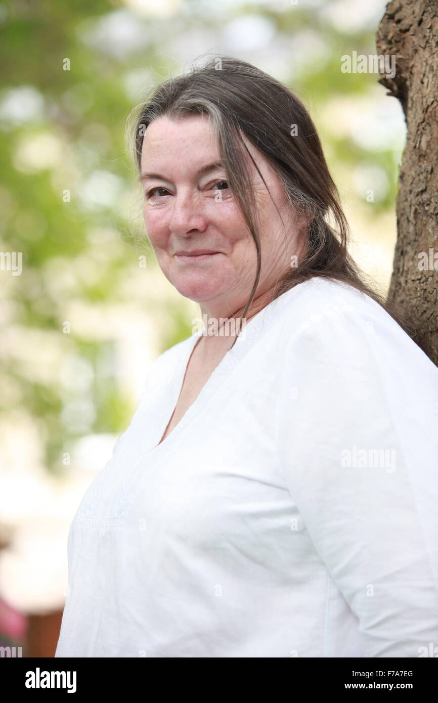 A portrait of Mari Strachan in Charlotte Square Gardens during The ...