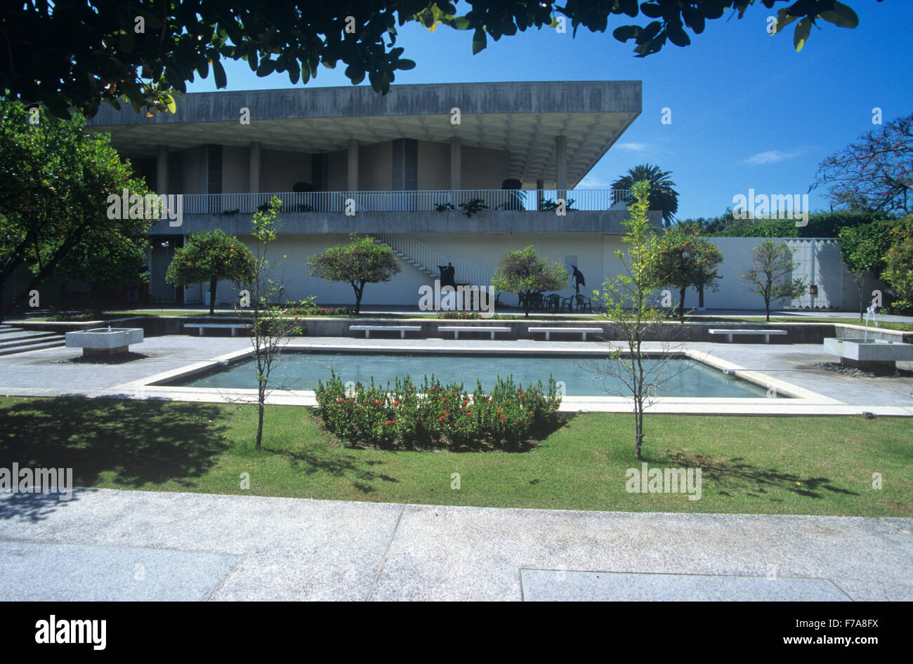 Ponce Art Museum designed by Edward Durell Stone, Puerto Rico ...