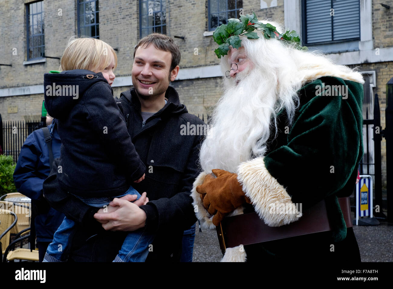 Victorian father christmas hi-res stock photography and images - Alamy