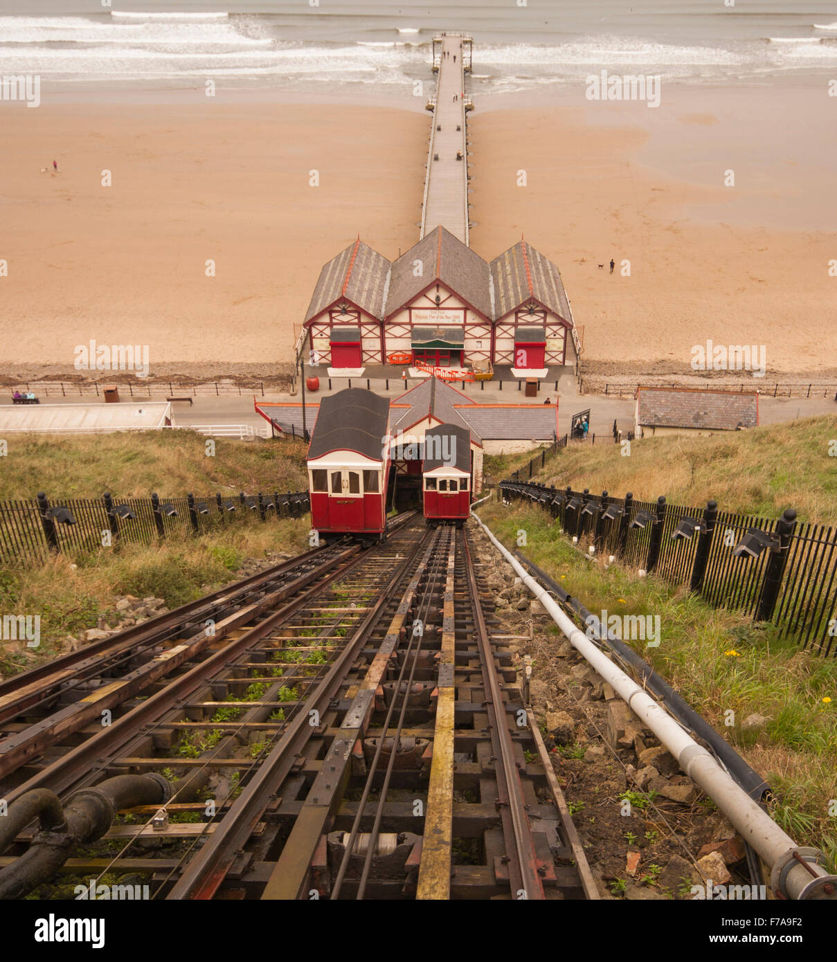 Incline saltburn funicular railway hi-res stock photography and images ...