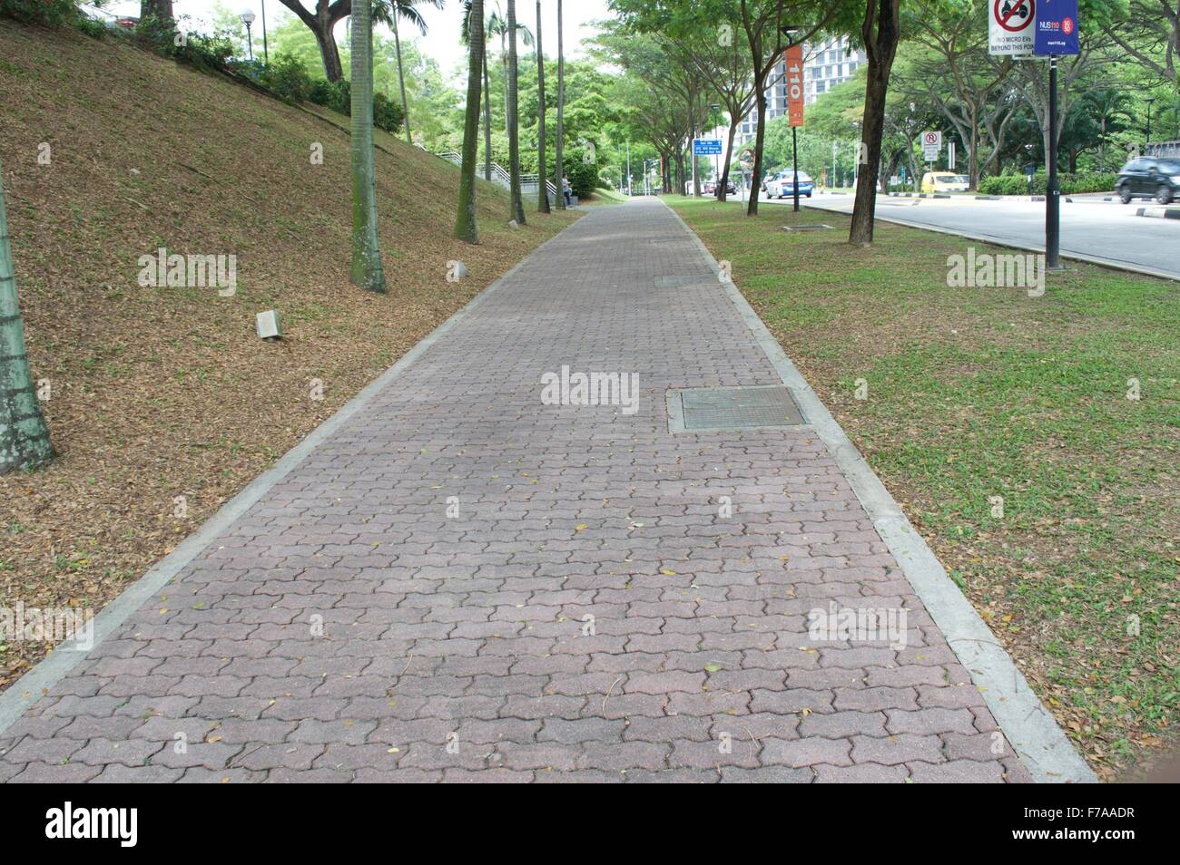 Roadside path pathway hi-res stock photography and images - Alamy