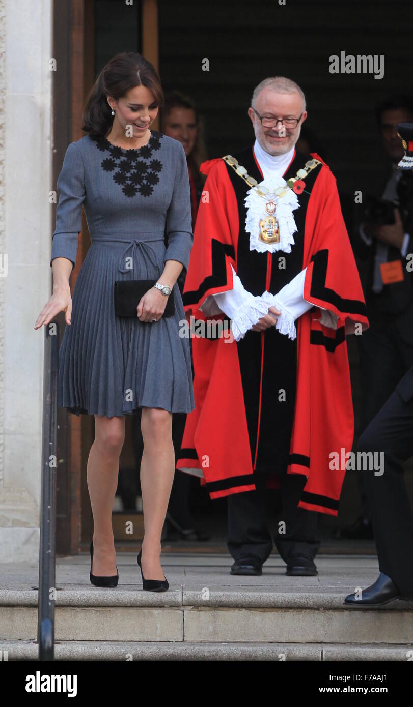 Catherine, Duchess of Cambridge meets with Chance UK’s children and ...