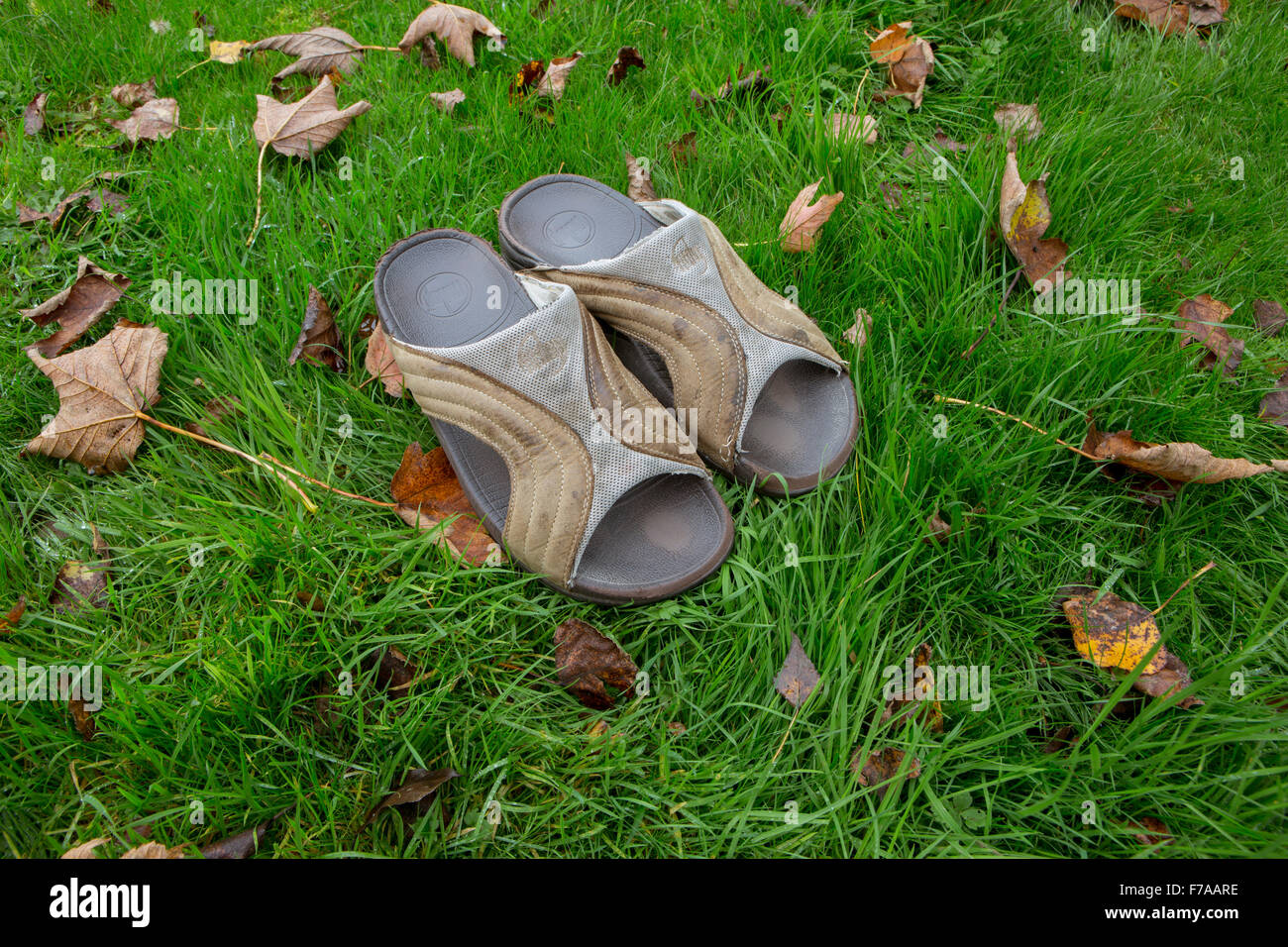 Well worn sandals hi-res stock photography and images - Alamy