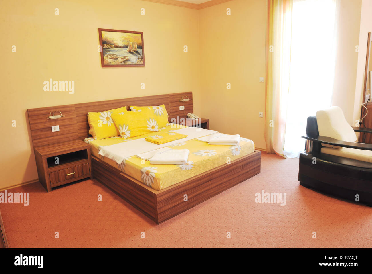 fresh and clean hotel room indoor Stock Photo - Alamy