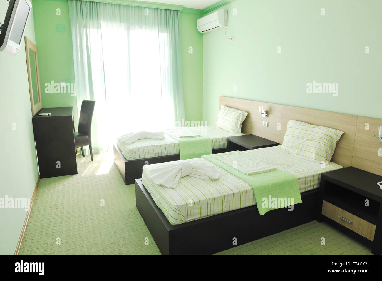 fresh and clean hotel room indoor Stock Photo - Alamy