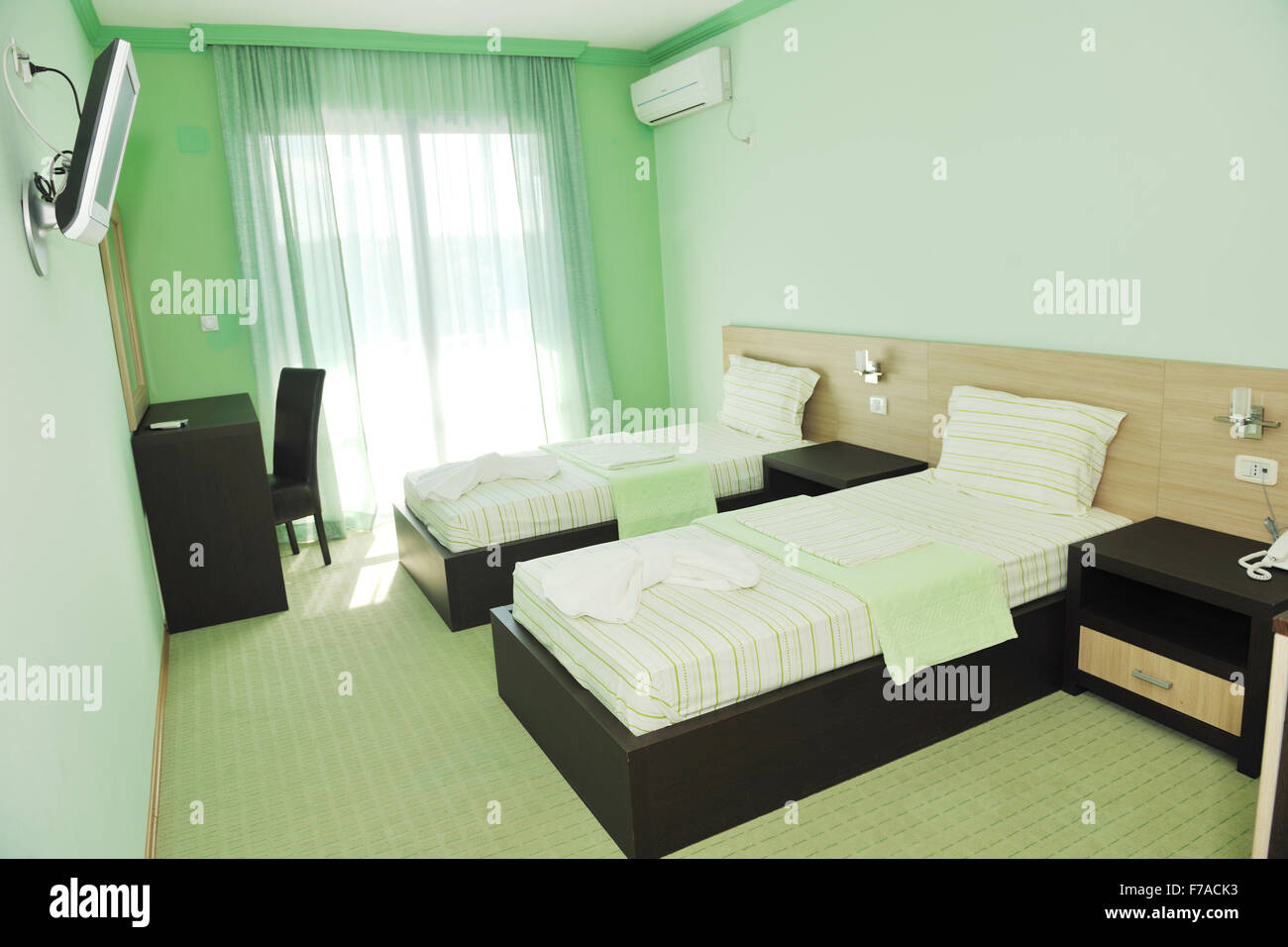fresh and clean hotel room indoor Stock Photo - Alamy